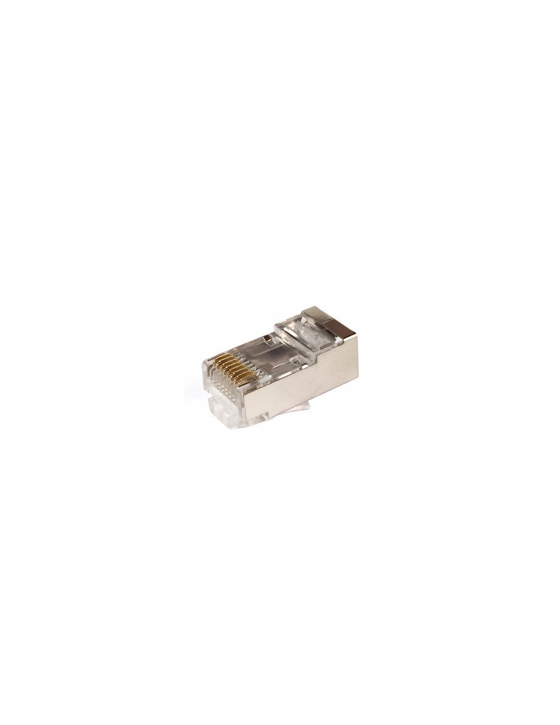 Conector RJ45 macho Cat5E FTP apantallado